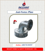 Anti Vortex Plate - Reliant Energy & Safety Technology Ltd