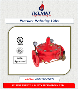 Pressure Reducing Valve - Reliant Energy & Safety Technology Ltd