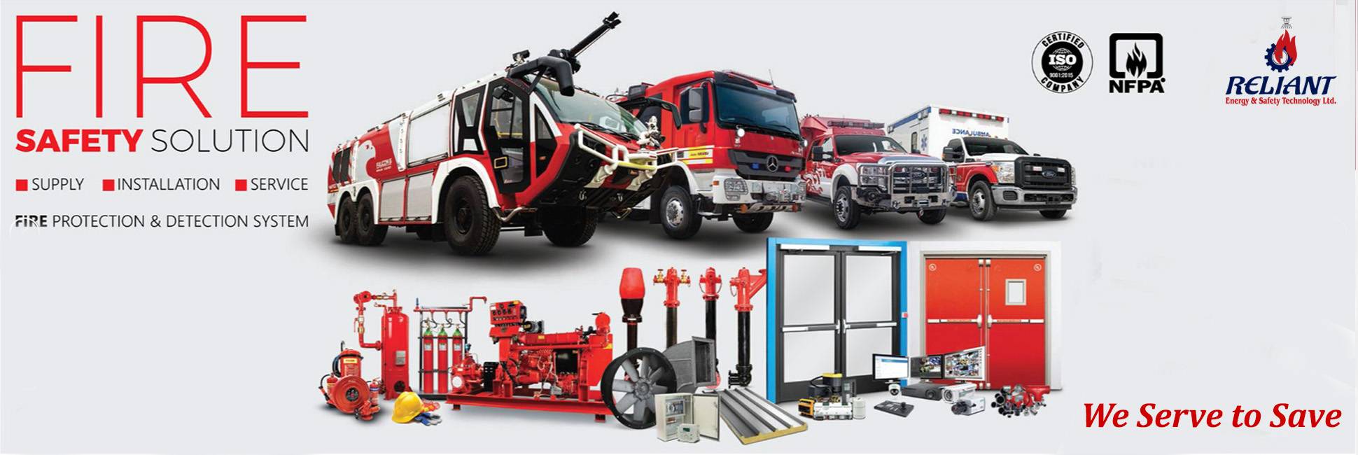 Best Fire safety company in BD - Reliant Energy & Safety Technology Ltd