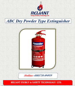Fire Extinguisher - ABC Dry Chemical Powder Type - Reliant EST