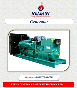 Power Generator - Reliant Energy & Safety Technology Ltd