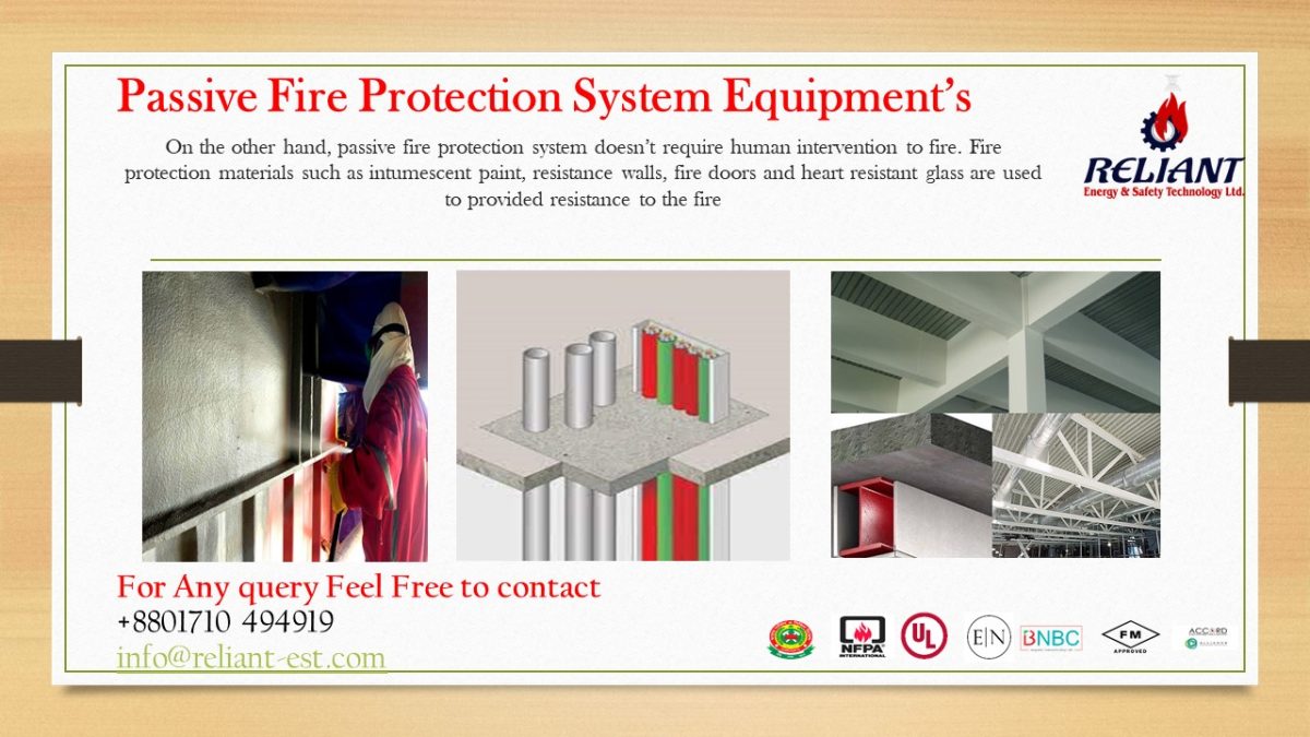Passive Fire Protection - Reliant Energy & Safety Technology Ltd